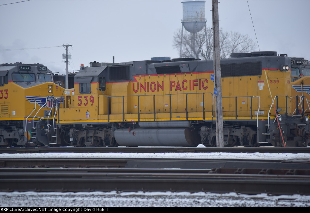 UP Engine 539, Des Moines IA